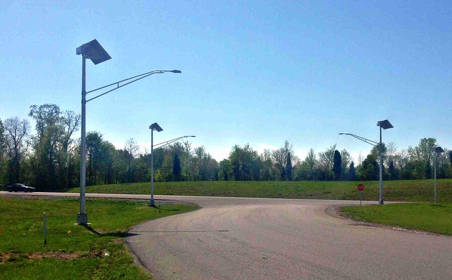 Solar LED Road Lights Provide Light to All Types of Roadways