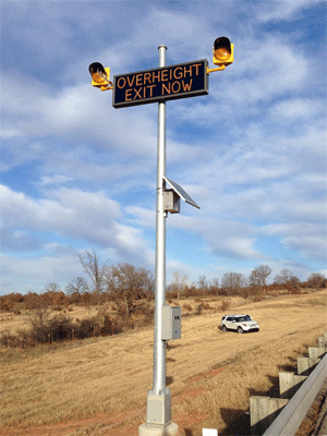 Safety with Solar Powered Vehicle Overheight Detection Systems