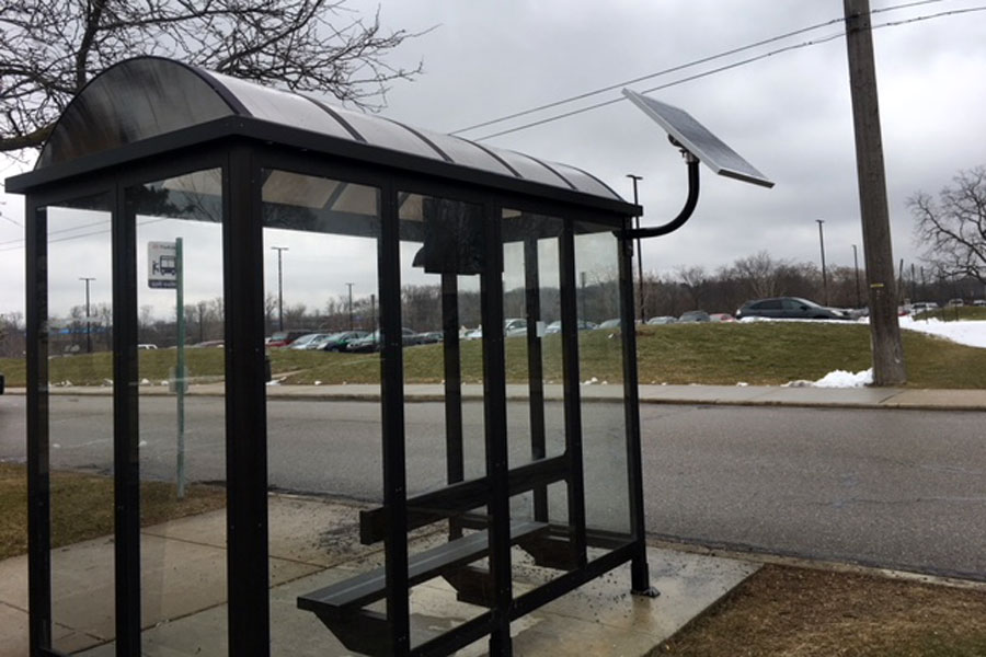 Solar Bus Stop and Shelter Design for a Brighter Transit System