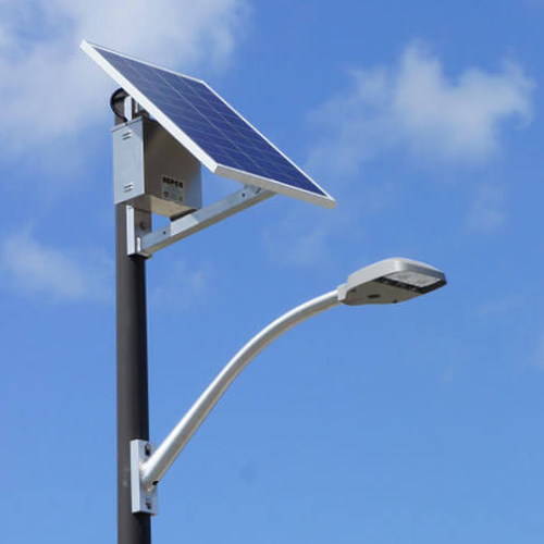 Commercial Solar-Powered LED Parking Lot Lights | SEPCO