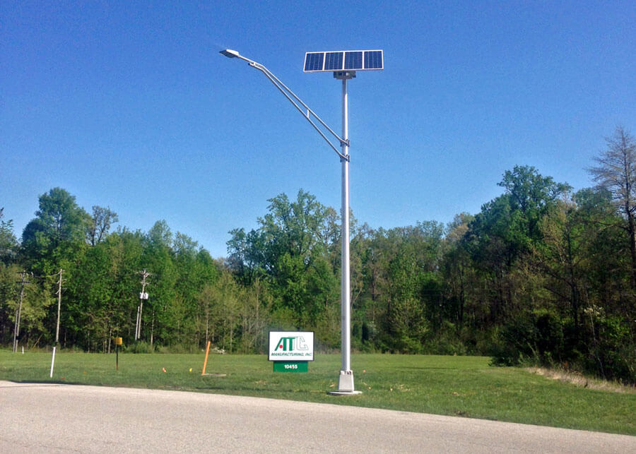 Commercial Solar Powered LED Street Lighting Systems by SEPCO